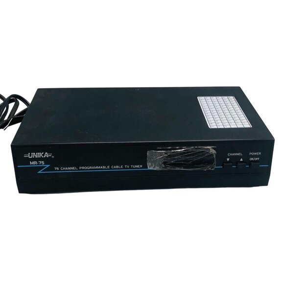 Unika | Other | Unika Mr75 75 Channel Programmable Cable Tv Tuner 2v ...